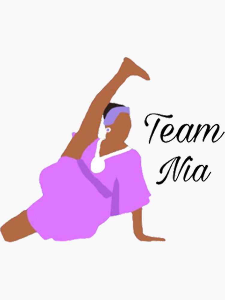 "Team Nia Glossy" Sticker for Sale by Uriehale | Redbubble