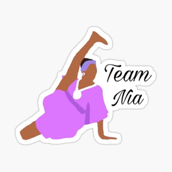 "Team Nia Glossy" Sticker for Sale by Uriehale | Redbubble