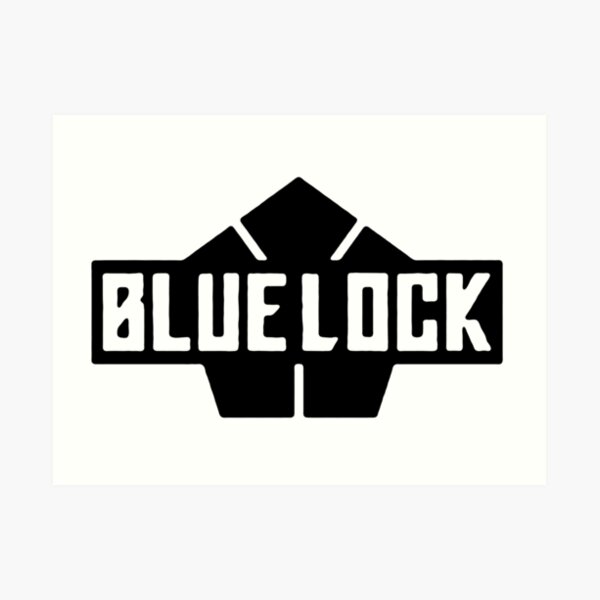 "Blue Lock Logo" Art Print for Sale by Namikazeseb | Redbubble