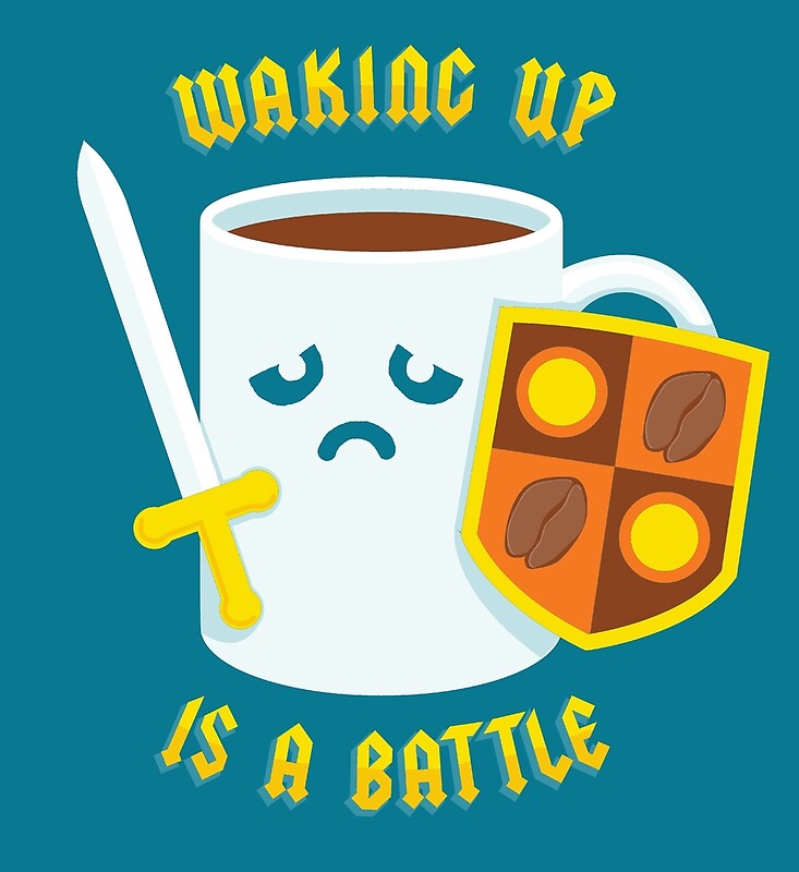 "Morning Battle" by vonplatypus | Redbubble