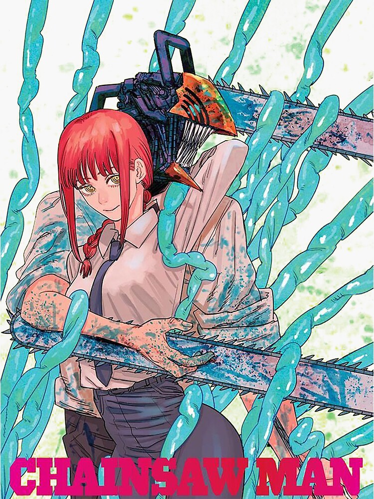 "Chainsaw Man: Denji Hug" Sticker for Sale by jeffreyegge | Redbubble