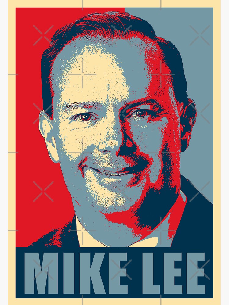 "Mike Lee Hope" Sticker for Sale by schneiderjeremy | Redbubble