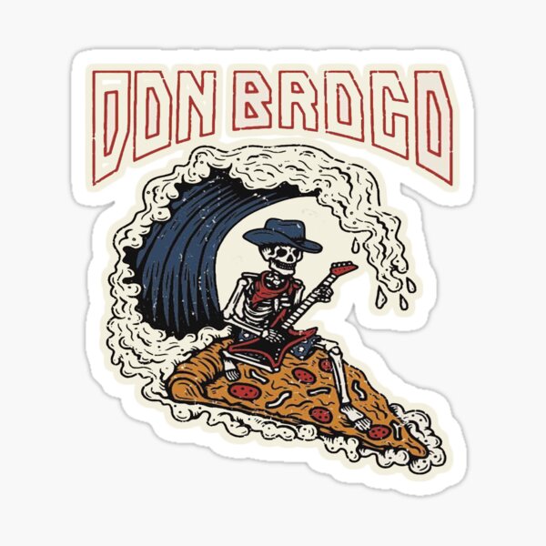 "the last words of spike don broco everybody" Sticker for Sale by ...