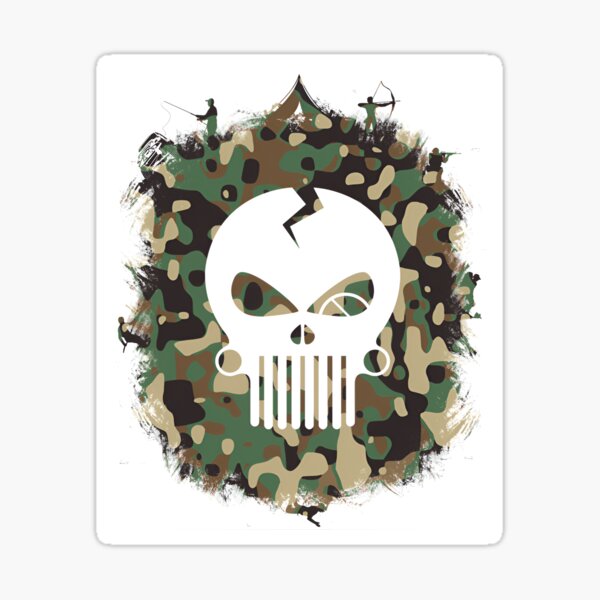 "adventure skeleton head" Sticker for Sale by OVERLAND-MNE | Redbubble
