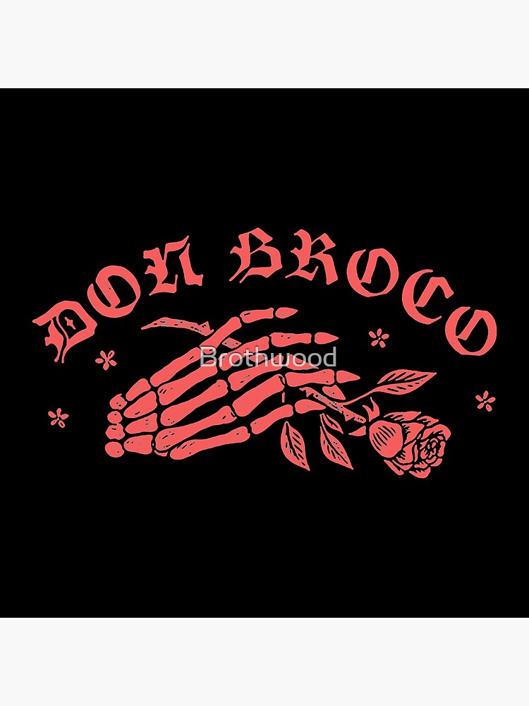 "db06 red don broco logo" Poster for Sale by Brothwood | Redbubble