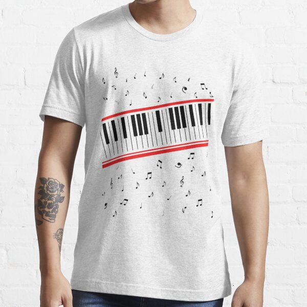 "Michael Jackson 80s Beat It Piano Keyboard Design" T-shirt for Sale by ...