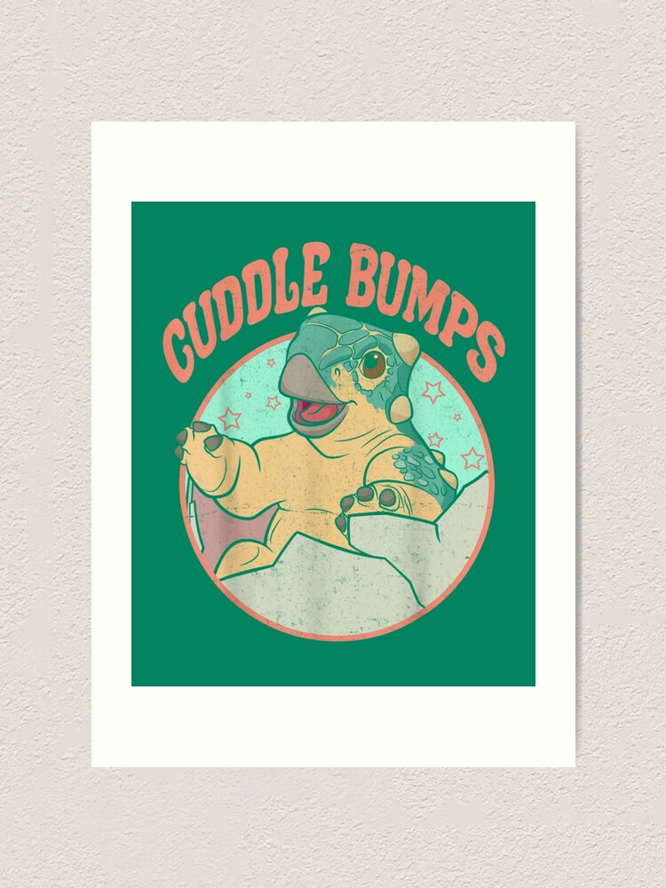 "Camp Cretaceous Bumpy Cuddle Bumps Portrait " Art Print for Sale by ...