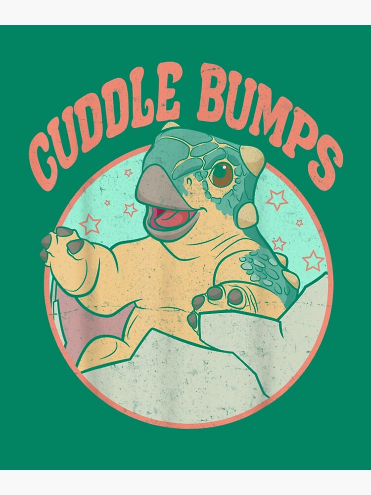"Camp Cretaceous Bumpy Cuddle Bumps Portrait" Poster von AmWhe | Redbubble