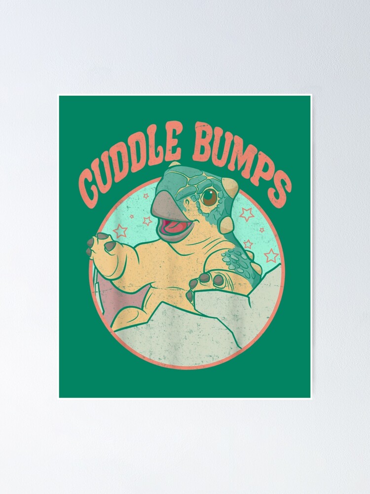 "Camp Cretaceous Bumpy Cuddle Bumps Portrait" Poster von AmWhe | Redbubble