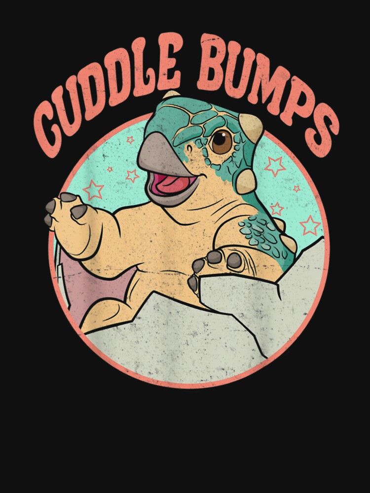 "Camp Cretaceous Bumpy Cuddle Bumps Portrait " T-shirt for Sale by ...