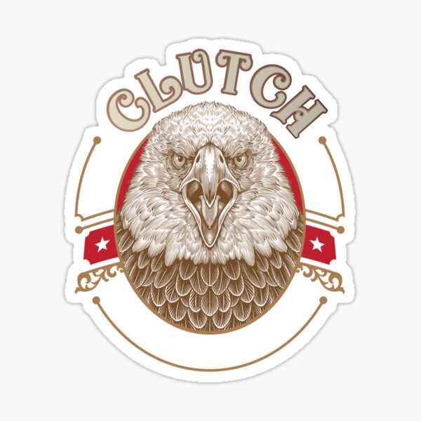 "Clutch Band" Sticker for Sale by Amyross12 | Redbubble