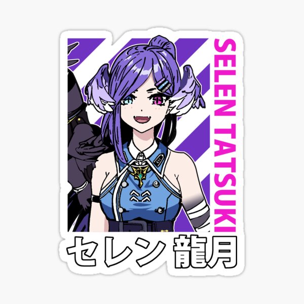 "Selen Tatsuki 2434 EN" Sticker for Sale by UDTee | Redbubble