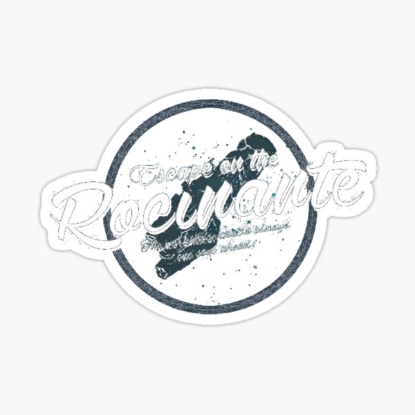 "ROCINANTE MCRN" Sticker for Sale by MitchellSipes | Redbubble