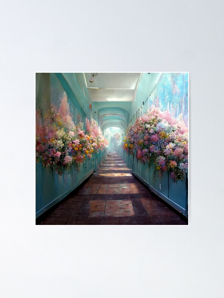 "Hallway" Poster for Sale by Ethereal-Realms | Redbubble