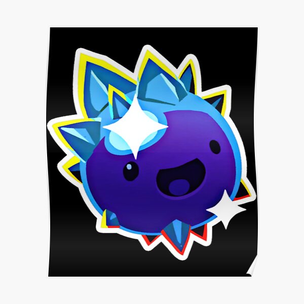 "slime crystal Slime Rancher " Poster for Sale by ChristerShop | Redbubble