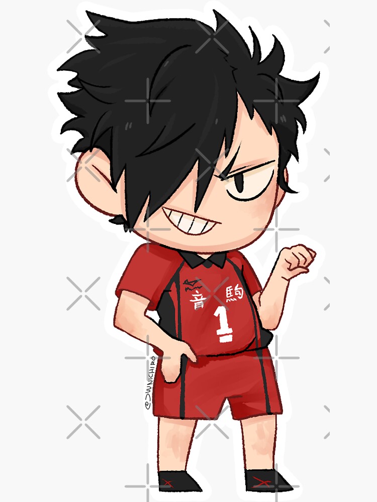 "Kuroo Tetsuro" Sticker by juunichiro | Redbubble