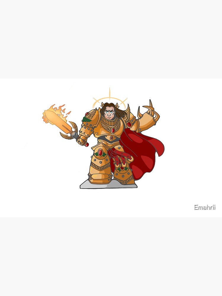 "God Emperor of Mankind" Art Print by Emahrii | Redbubble