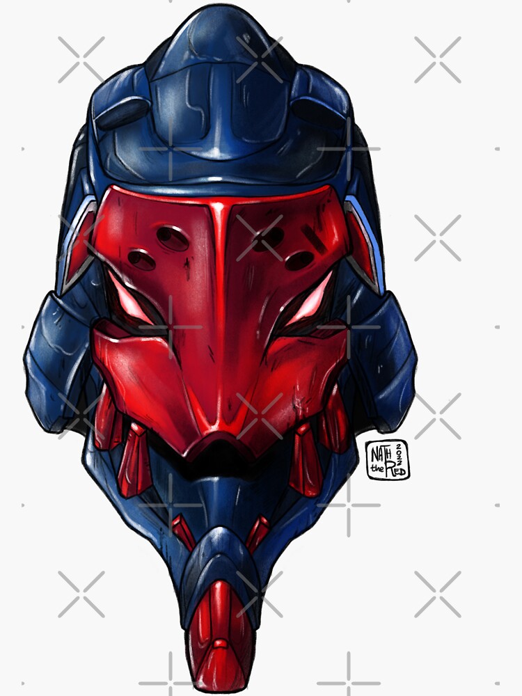 "Eva 03 - Neon genesis evangelion " Sticker for Sale by Nat-the-Red ...