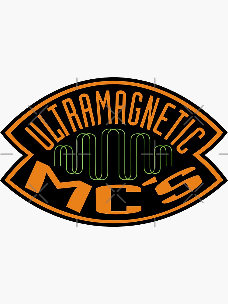 "Ultramagnetic MC’S - Hip Hop" Sticker for Sale by Stoba74 | Redbubble