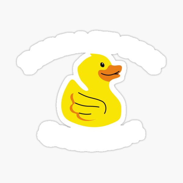 Release The Quackin Funny Yellow Duck Sticker For Sale By Gcfulla Redbubble 