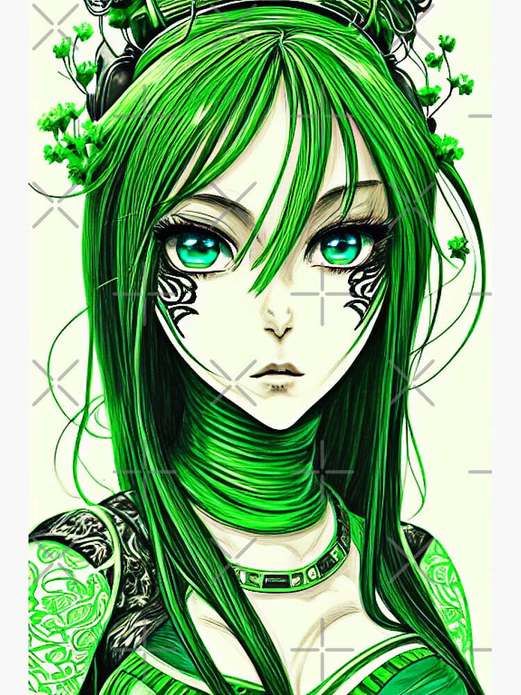 "Anime art beautiful gypsy girls" Sticker for Sale by MokonoKokoro ...