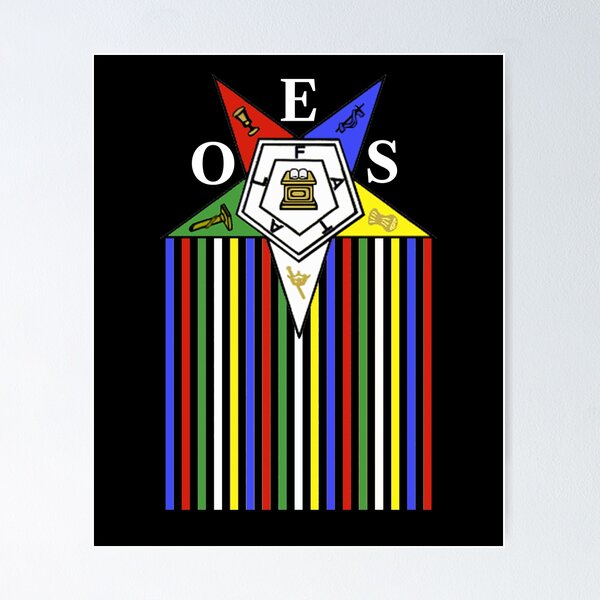 "OES Order Of The Eastern Star Logo Sisterhood " Poster for Sale by ...