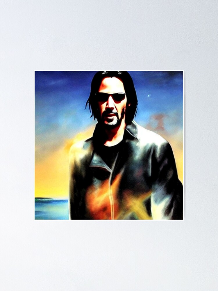 "Keanu Reeves" Poster for Sale by KeanuArt | Redbubble