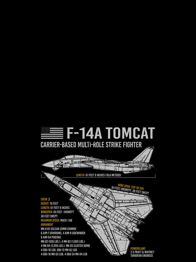 "F-14 Tomcat US Navy Aircraft Plane USAF Airplane Blueprint F14" iPhone Case for Sale by ...