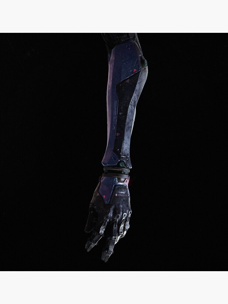 "Cyber arm" Sticker for Sale by miguelnarayan | Redbubble