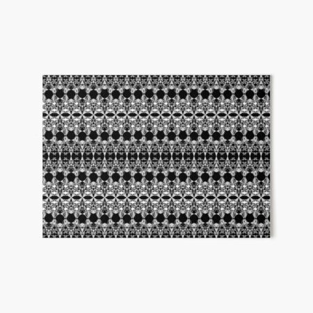 "Lace effect black and white line design 1" Art Board Print for Sale by ...