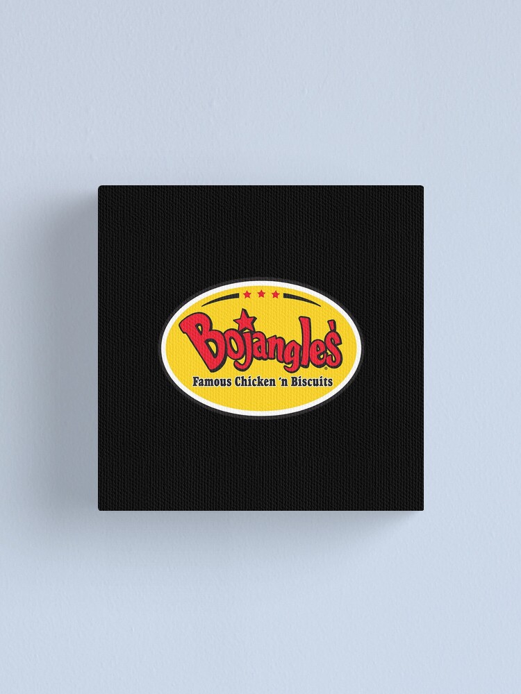 "best bojangles famous chicken n biscuits logo" Canvas Print for Sale ...
