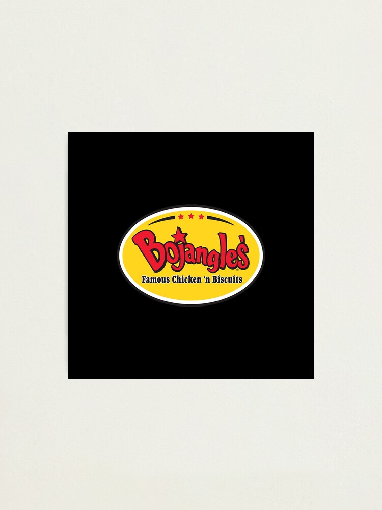 "best bojangles famous chicken n biscuits logo" Photographic Print for ...