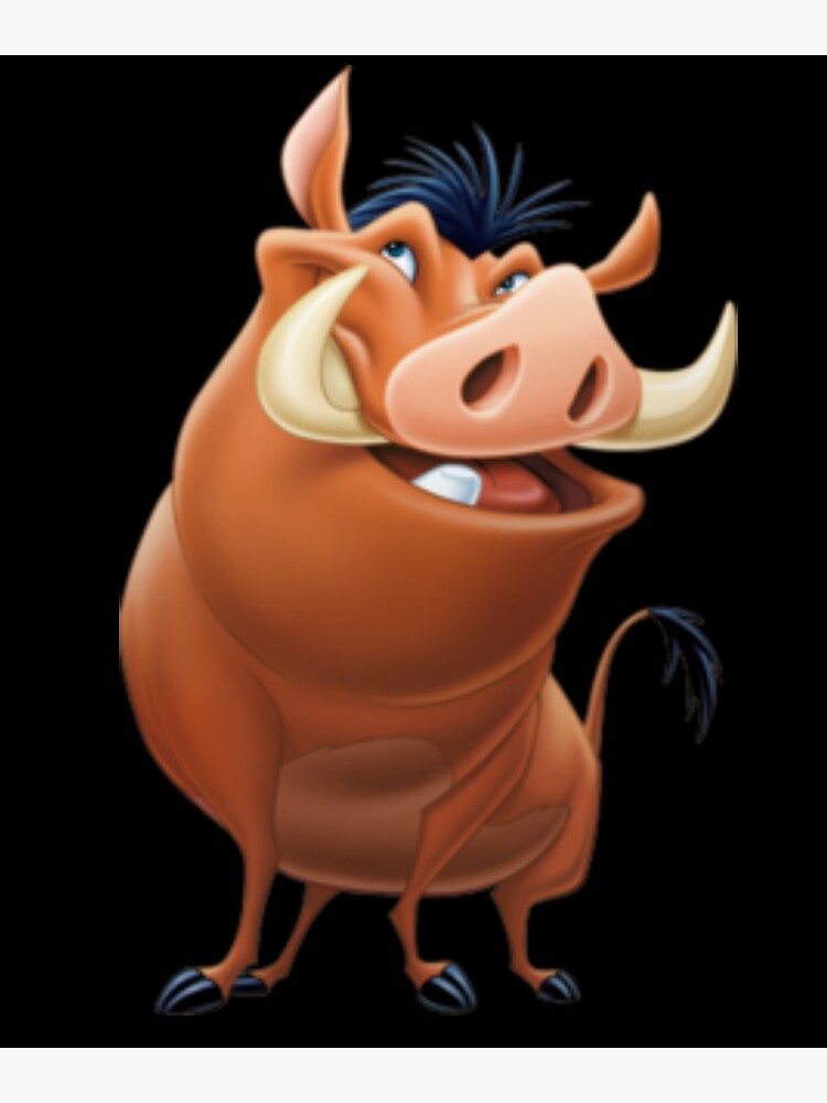 "pumbaa " Poster for Sale by foxdesing1 | Redbubble