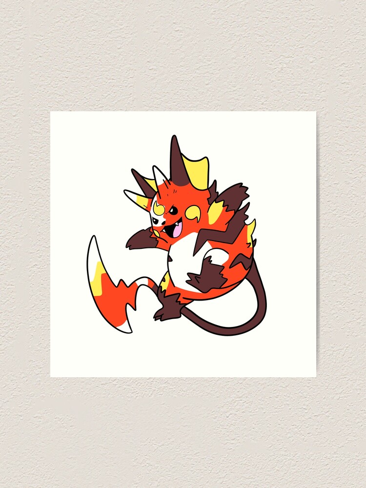 "Scrapped Gorochu" Art Print for Sale by Isaac-Elijah Williams | Redbubble