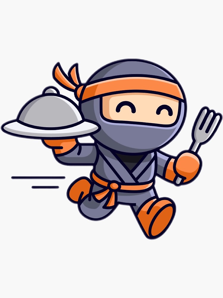 "Order Ninja" Sticker for Sale by VaneltiaDavilla | Redbubble