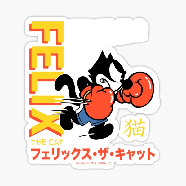 "Felix the cat movie cartoon" Sticker for Sale by semraumasik | Redbubble