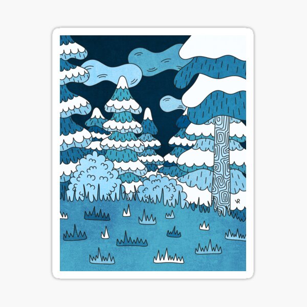 "Winter is coming" Sticker for Sale by rimkute | Redbubble