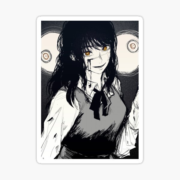 "Yoru Chainsaw Man" Sticker for Sale by kuhicvena | Redbubble