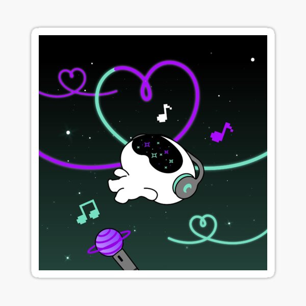 "wootteo 우떠 #12" Sticker for Sale by rmint99 | Redbubble