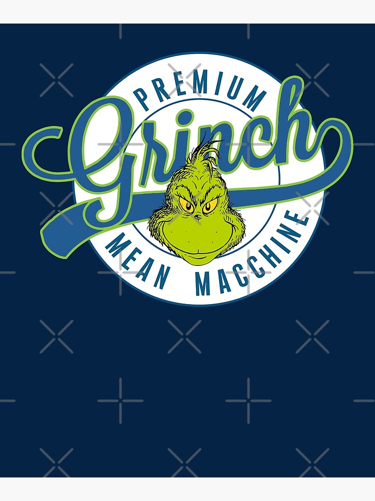 "Grínch Mean Machine, Gínch, Gínches, Gínchmas" Art Print for Sale by ...