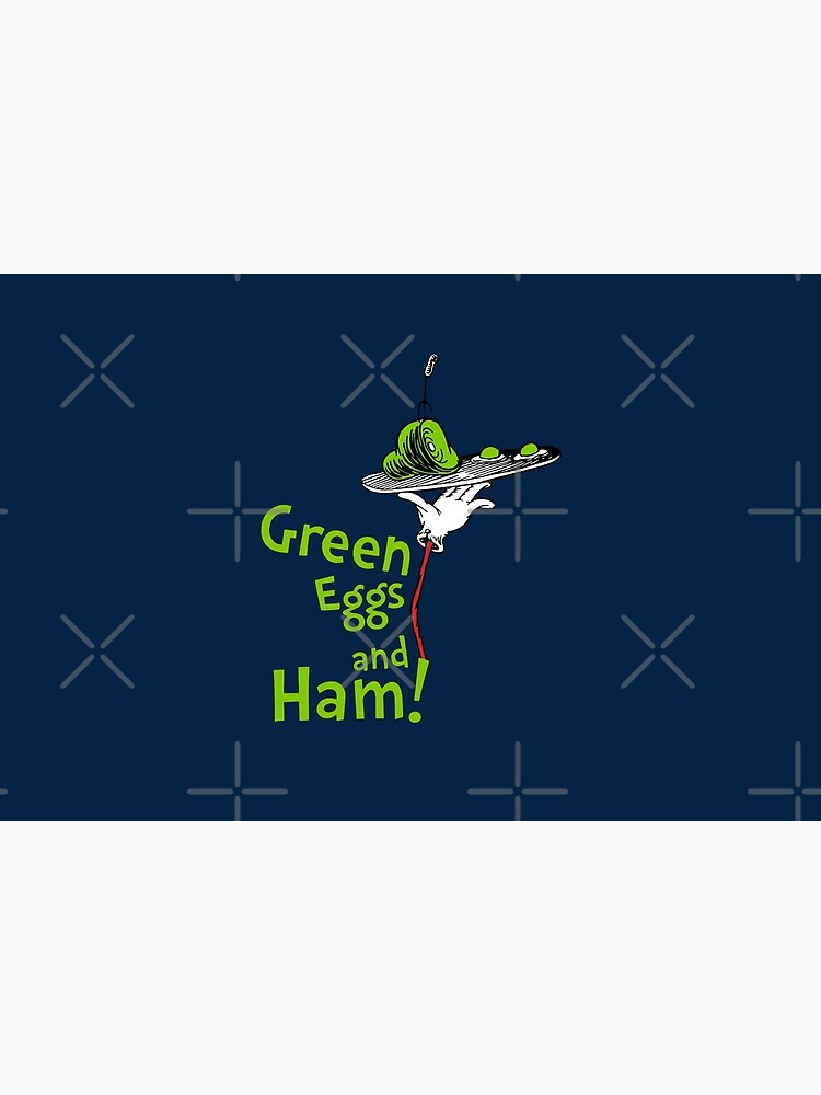 "Gínch, Gínches, Gínchmas Grüne Eier und Schinken Titel" Badematte von ...