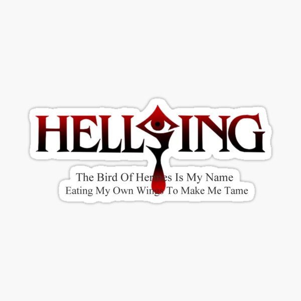 "Hellsing" Sticker for Sale by mila111 | Redbubble
