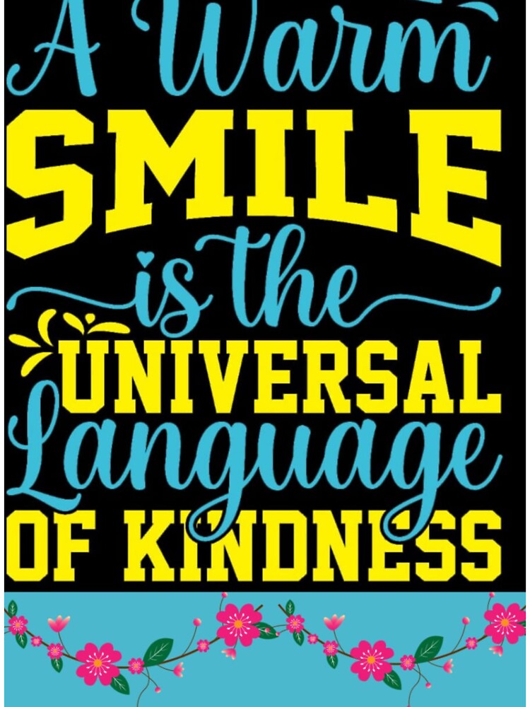 "universal language of kindness" Sticker for Sale by desing-graphie ...