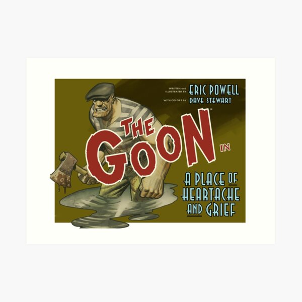 "the goon, goon, comic, eric powell, dave stewart, franky, knife to the ...