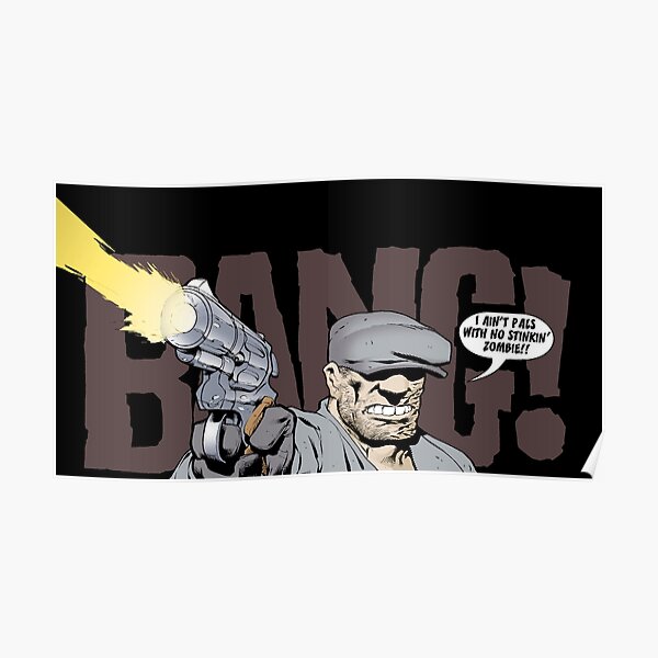 Poster « le goon, goon, bande dessinée, zombies, pistolet, eric powell ...