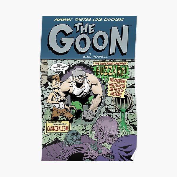 "the goon,goon,comic,cover, classic,zombies,gun,eric powell,dave ...