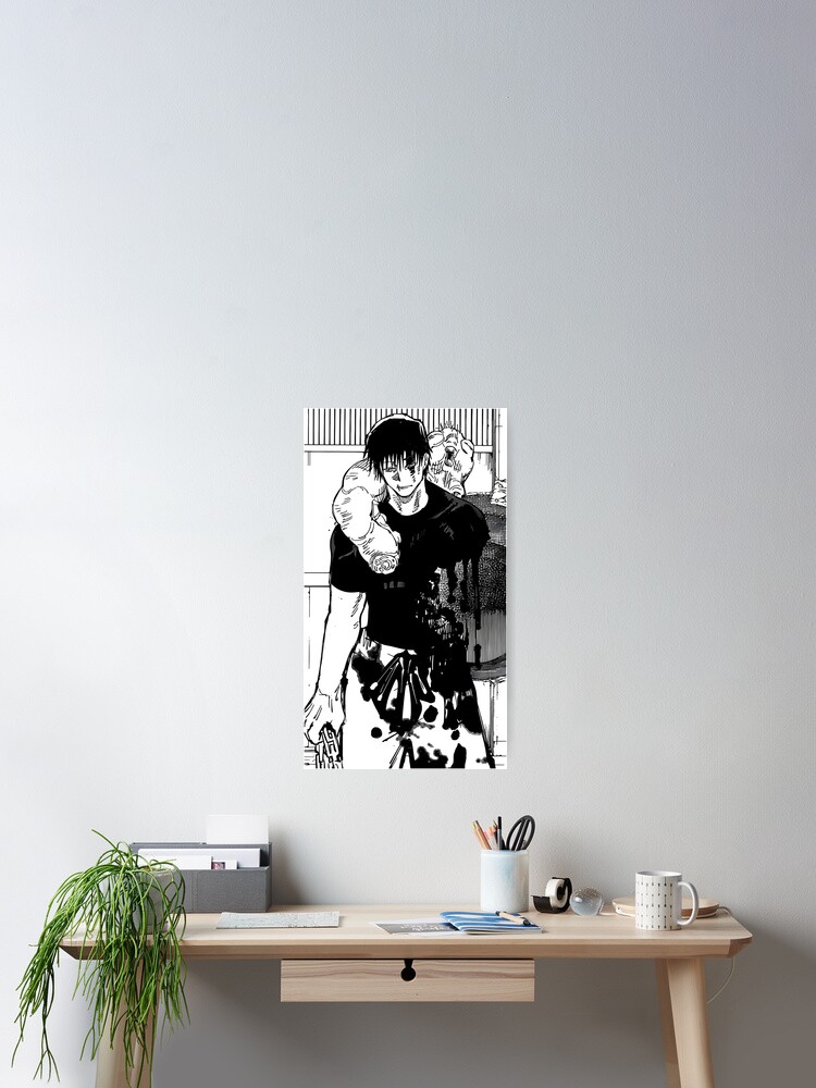 "toji" Poster for Sale by Thebestindesign | Redbubble