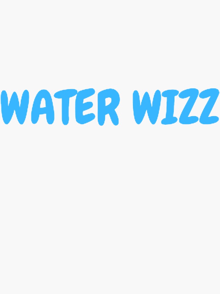 "Water Wizz" Sticker for Sale by theaggi | Redbubble