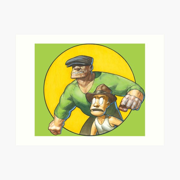 "the goon,goon,comic,cover,yellow,classic,zombies,gun,eric powell,dave ...