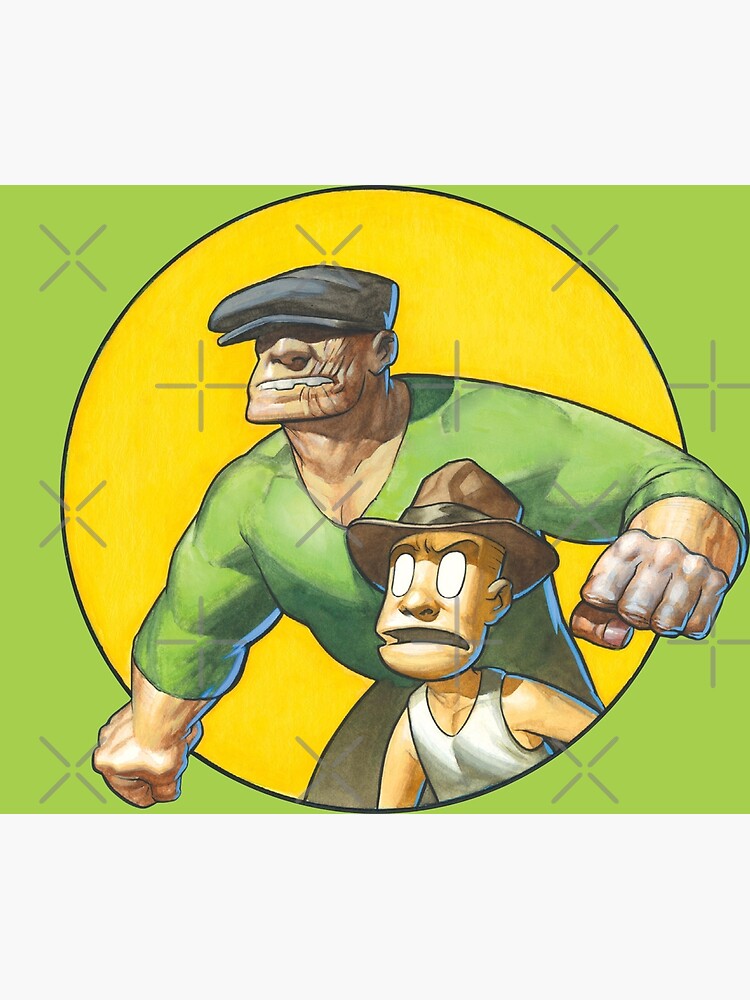 "the goon,goon,comic,cover,yellow,classic,zombies,gun,eric powell,dave ...